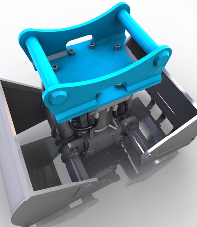 HGT Hydraulikgreifer-Technologie GmbH // Zweischalen-Tiefbaugreifer DCS-RT