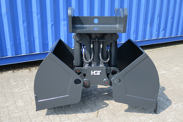 HGT Hydraulikgreifer-Technologie GmbH // Zweischalen-Tiefbaugreifer DCS-RT