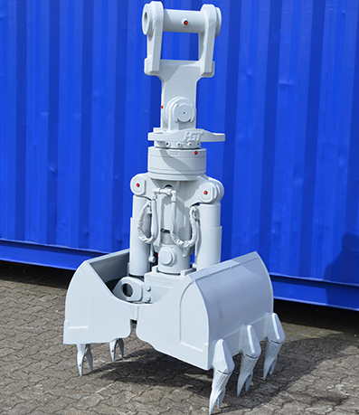 HGT Hydraulikgreifer-Technologie GmbH // Two-shell railroad and track ...