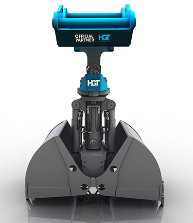 HGT Zweischalen-Tiefbaugreifer DCS