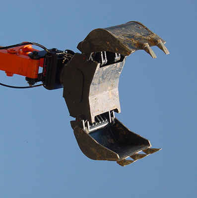 HGT Hydraulikgreifer-Technologie GmbH // Zweischalen-Universalgreifer MP