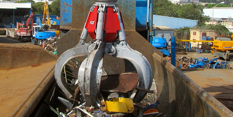 HGT Hydraulikgreifer-Technologie GmbH // Mehrschalen-Verladegreifer MT