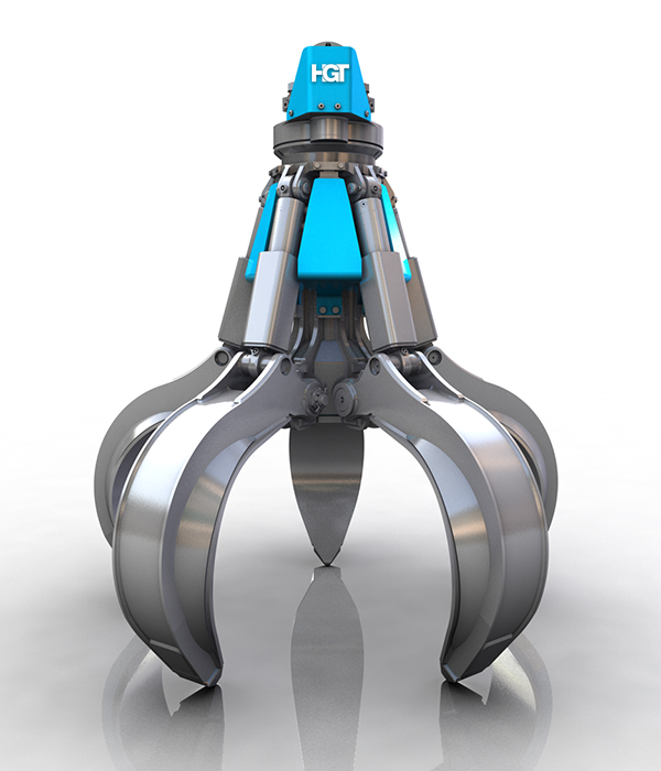 HGT Hydraulikgreifer-Technologie GmbH // Mehrschalen-Verladegreifer MT