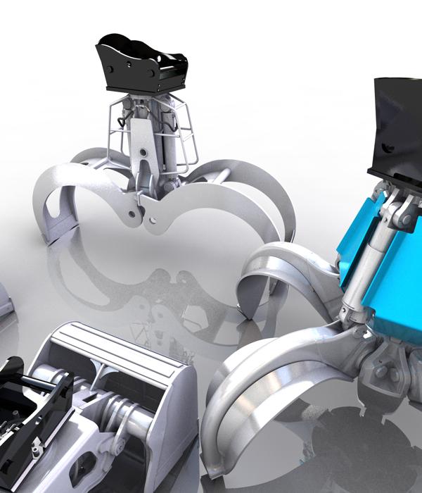 HGT Hydraulikgreifer-Technologie GmbH // OQC-Greifer