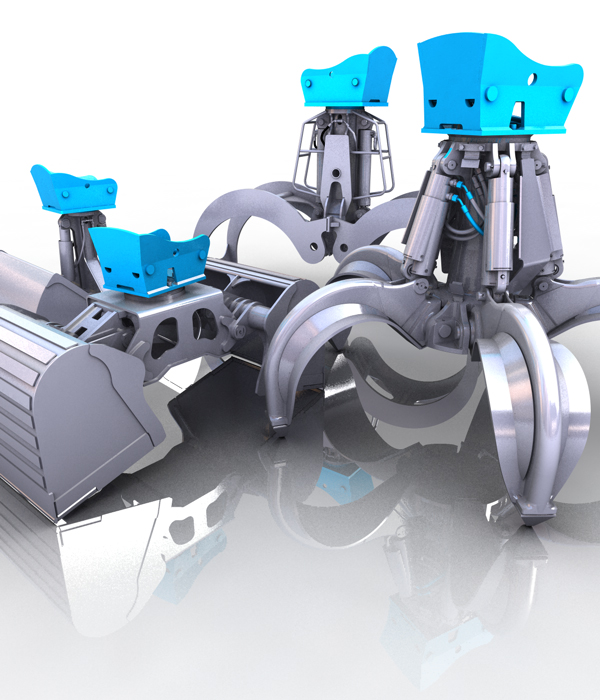 HGT Hydraulikgreifer-Technologie GmbH // OQC-Greifer