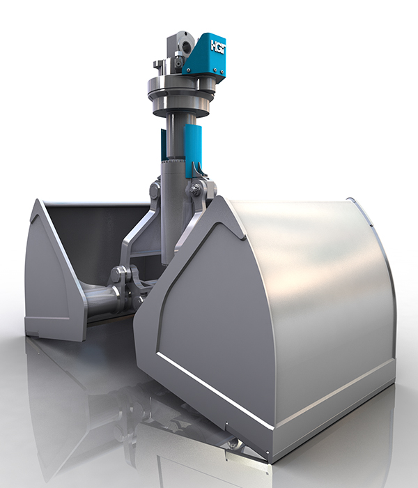 HGT Hydraulikgreifer-Technologie GmbH // Zweischalen-Verladegreifer RCS-P