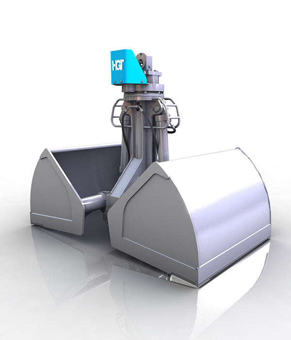 HGT Hydraulikgreifer-Technologie GmbH // Two-shell loading grabs RCS